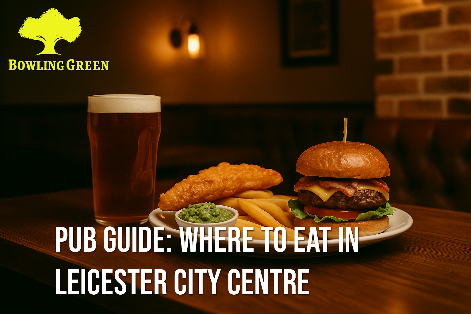 Pub Guide: Where to Eat in Leicester City Centre – Bowling Green Pub