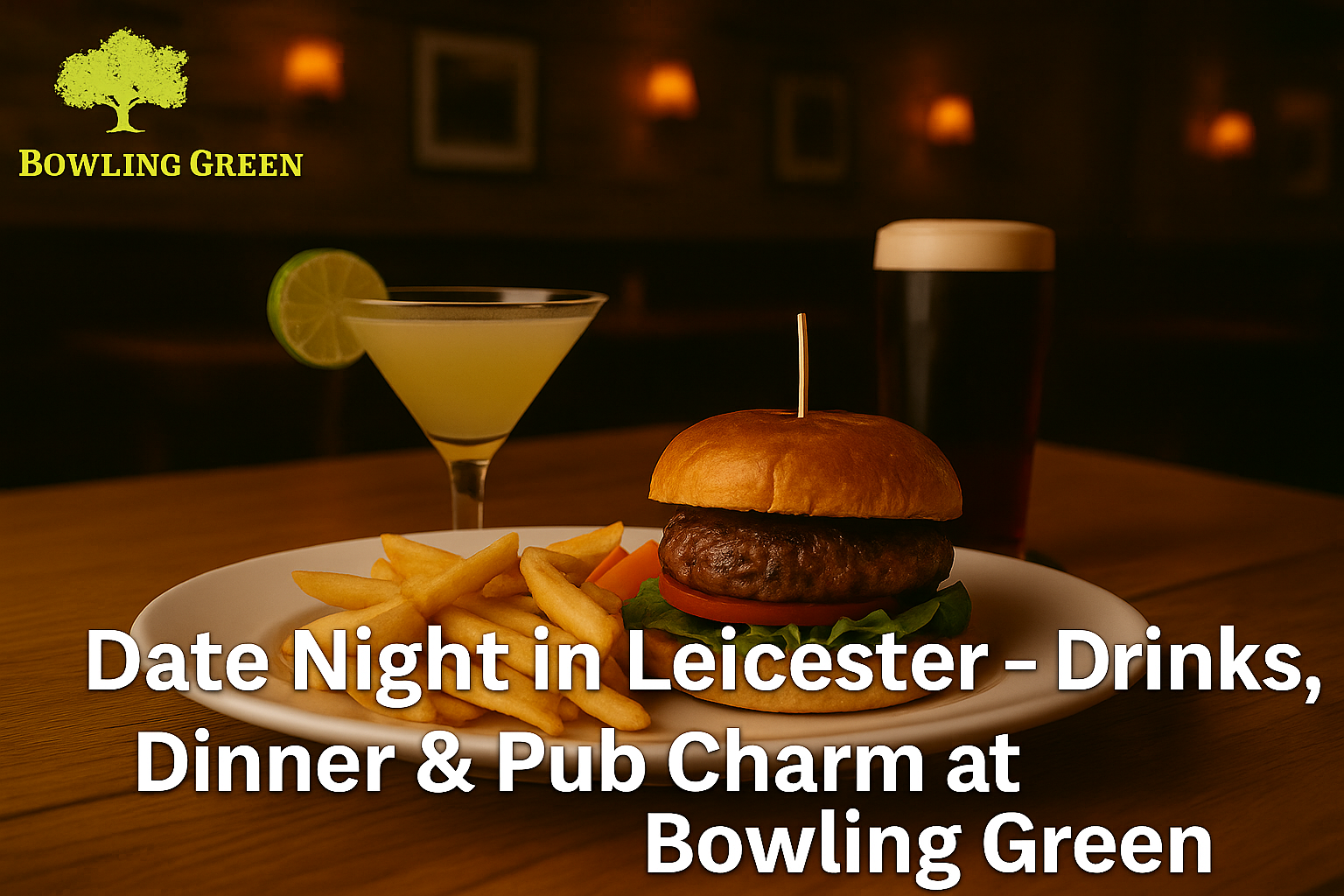 Date Night in Leicester – Drinks, Dinner & Pub Charm at Bowling Green ...